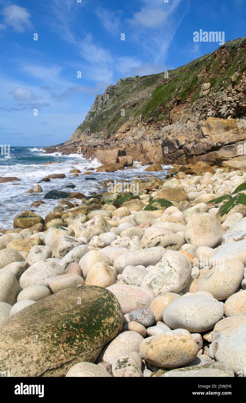 beach seaside the beach seashore rocky landscape scenery countryside ...