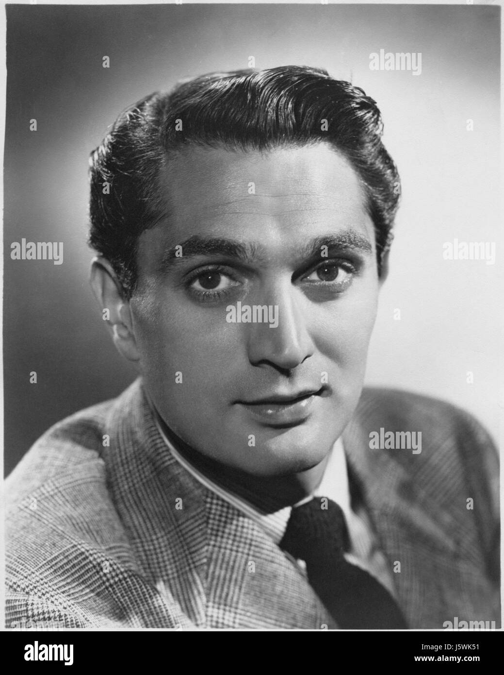 Actor Robert Alda, Publicity Portrait, 1940's Stock Photo - Alamy