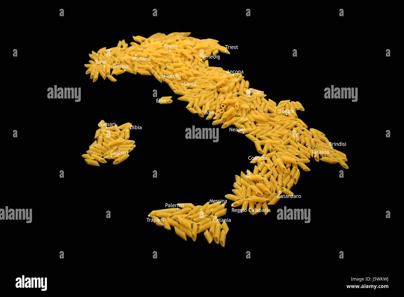 europe dough noodles atlas map of the world map italy food aliment art ...