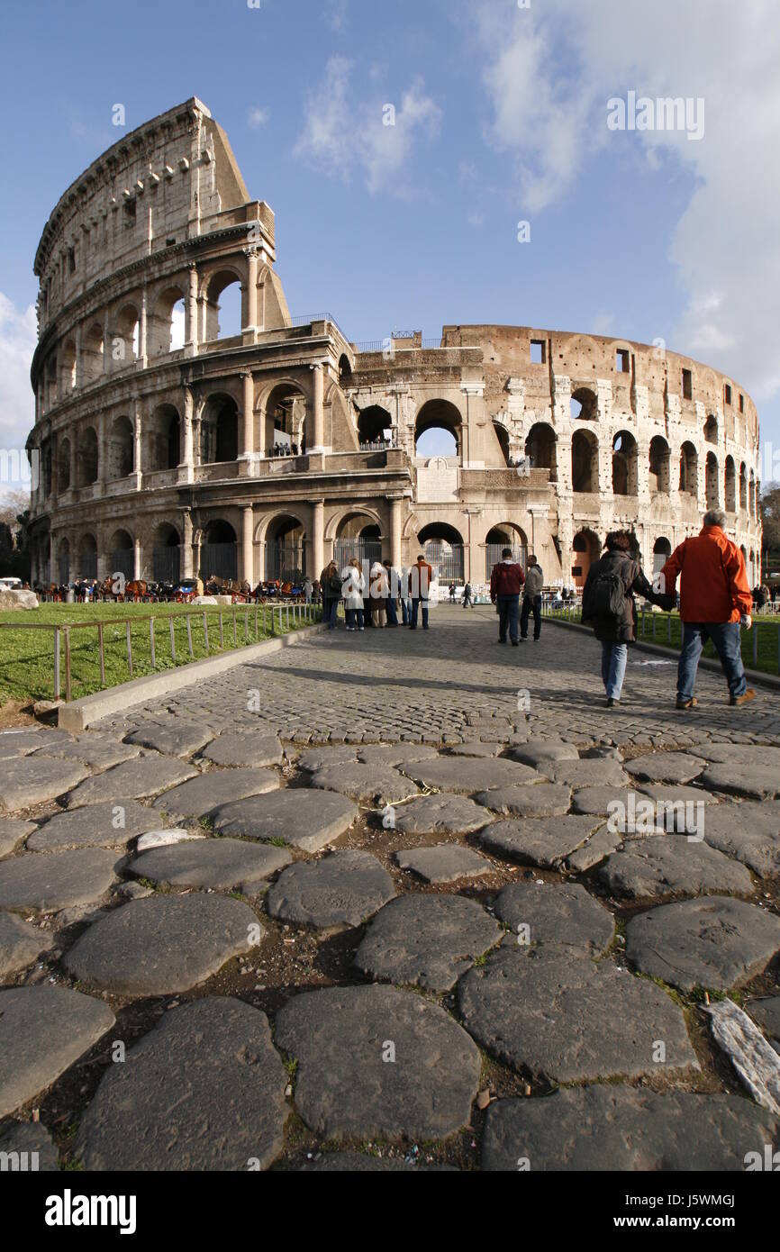 buildings tourism cities Rome roma roman colosseum italy historical ...