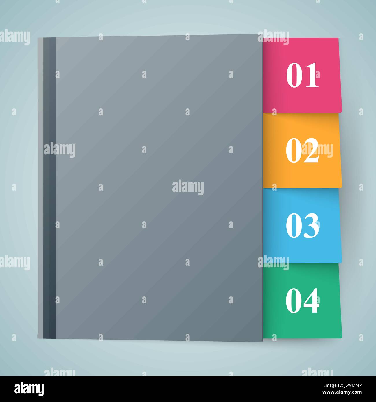 Notepad, notebok icon. Abstract infographic Stock Vector Image & Art ...