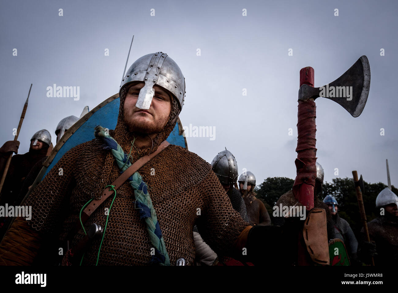 Anglo saxon battle axe hi-res stock photography and images - Alamy
