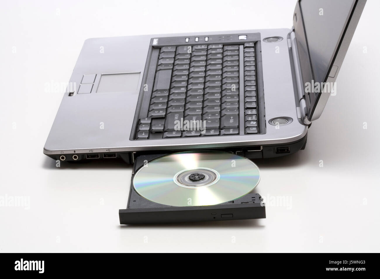 labtop with dvd drive Stock Photo - Alamy