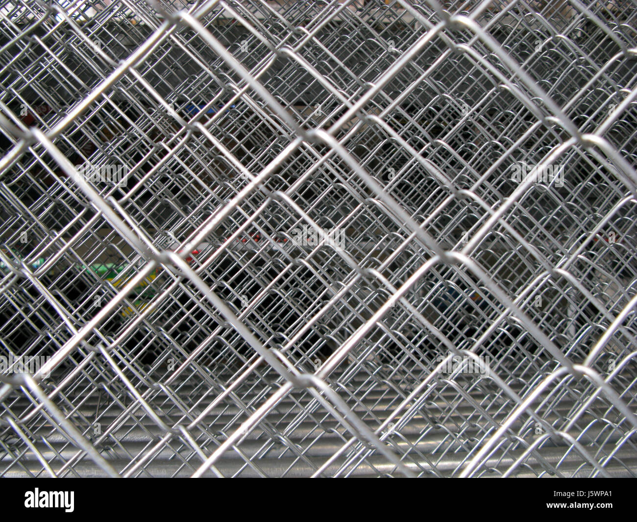 Silver fence hi-res stock photography and images - Alamy