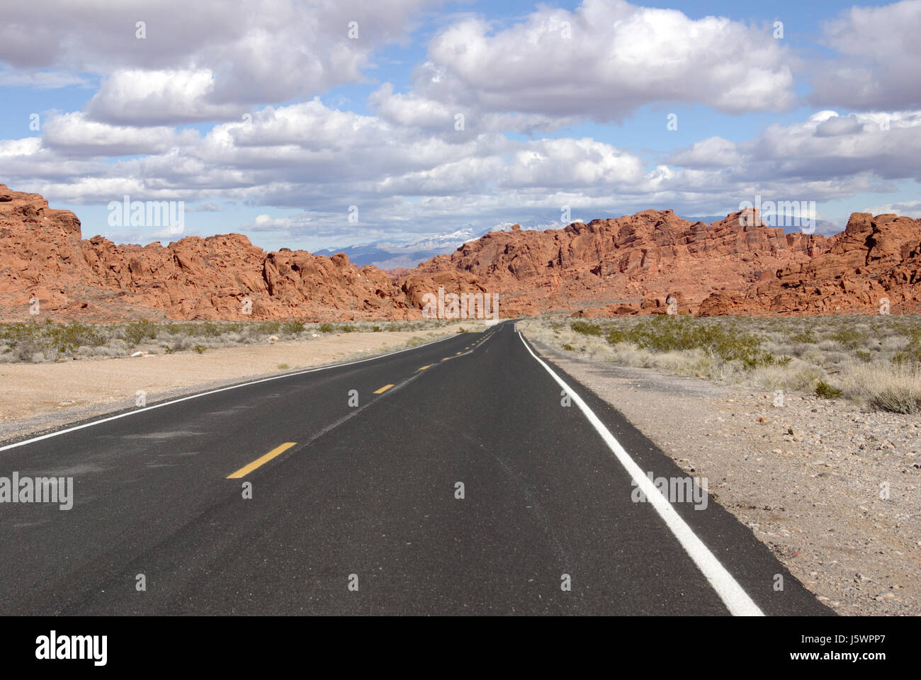 usa nevada street road scenery countryside nature horizon holiday ...