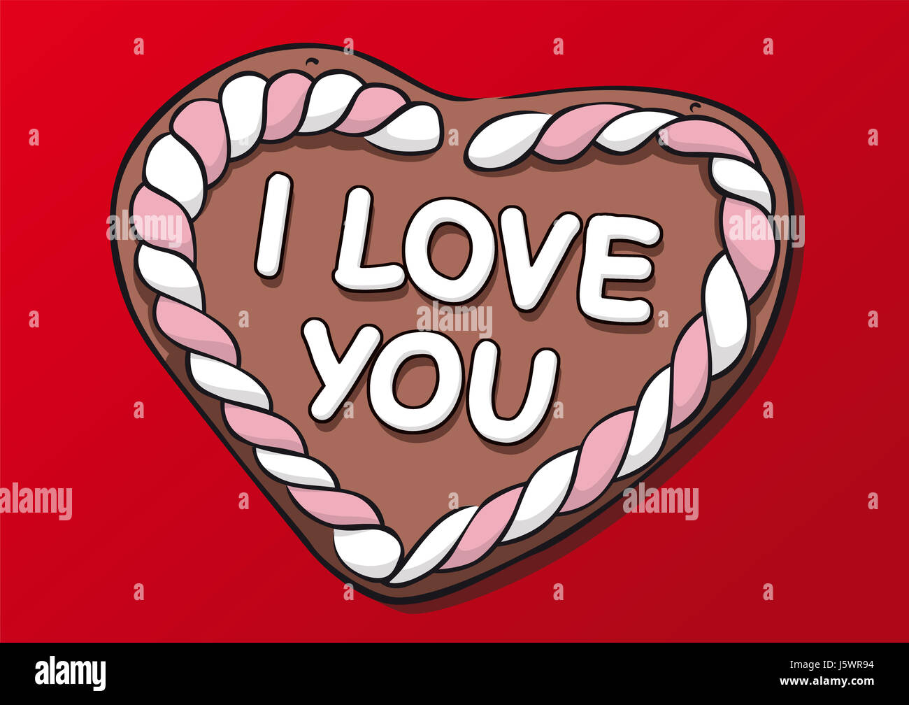 declaration of love heart gingerbread declaration of love heart ...