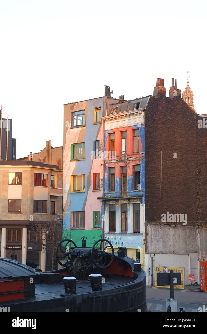 city town culture sights belgium storefronts destination antwerp city ...