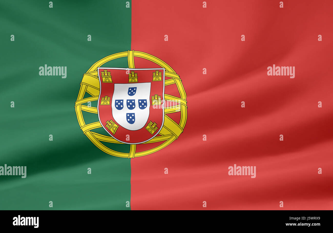 Portuguese flag hi-res stock photography and images - Alamy