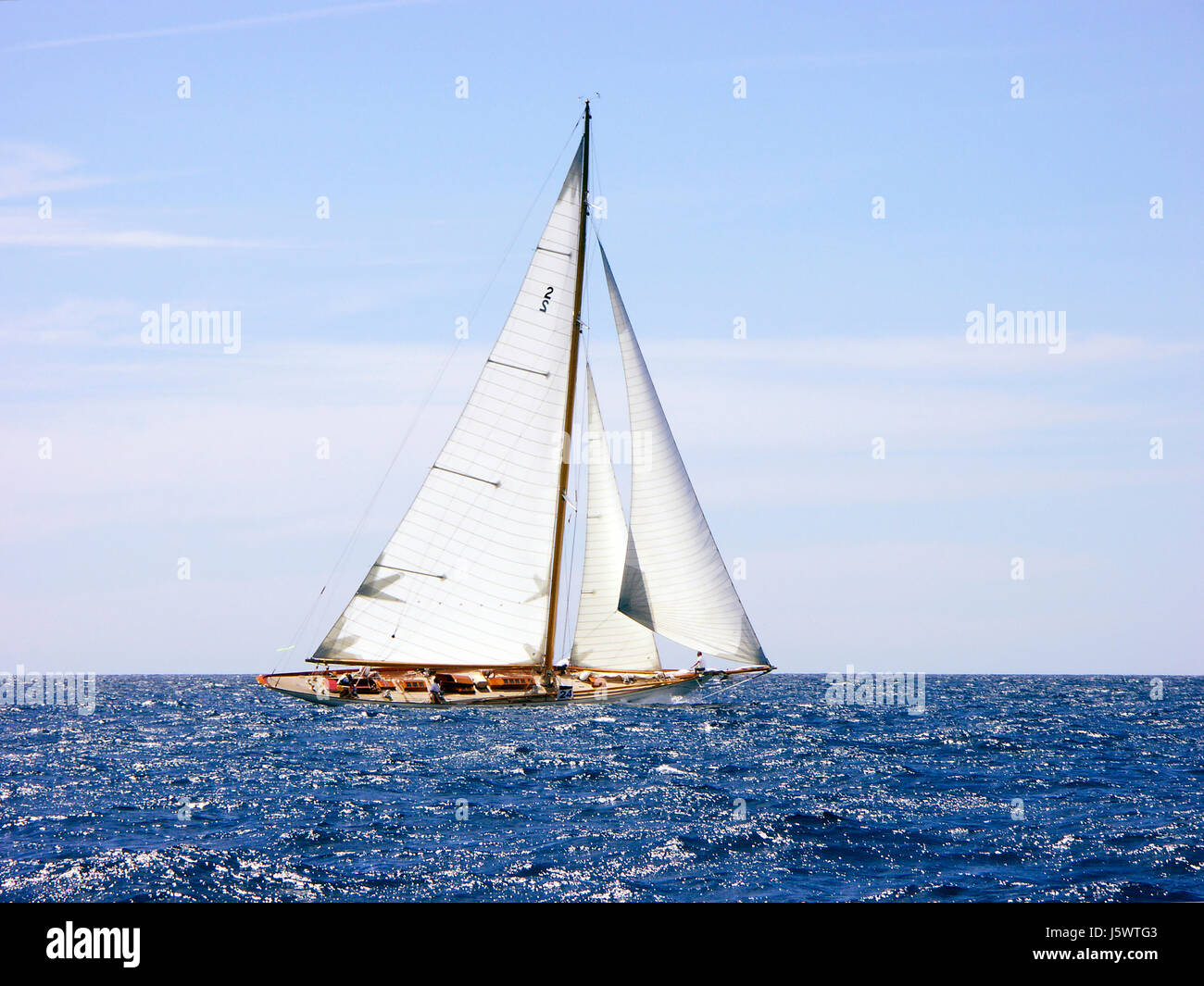 blue sail classical sailing ship sailing boat sailboat rowing boat boat ...
