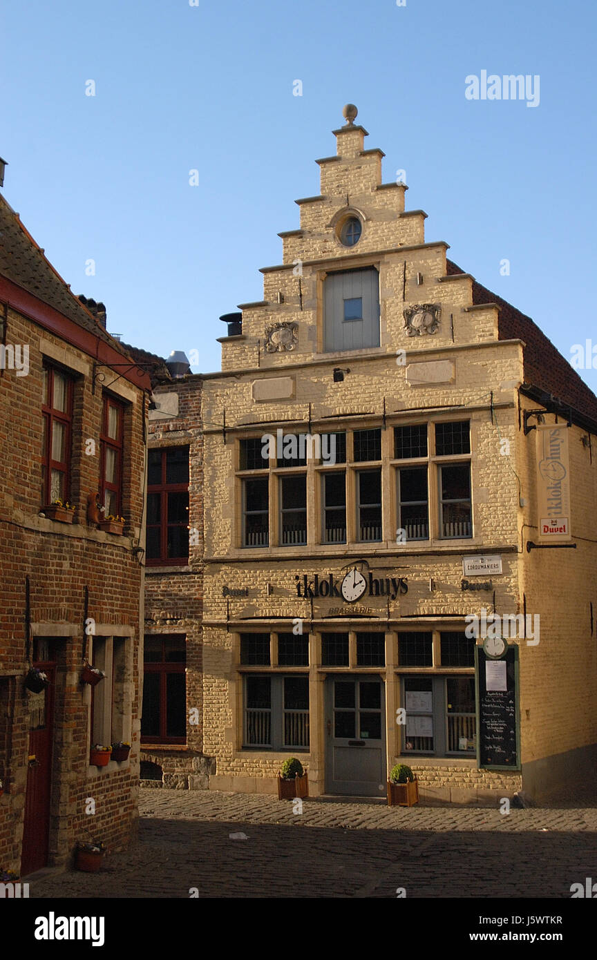 bar tavern old town belgium storefronts flanders ghent tourism old town ...