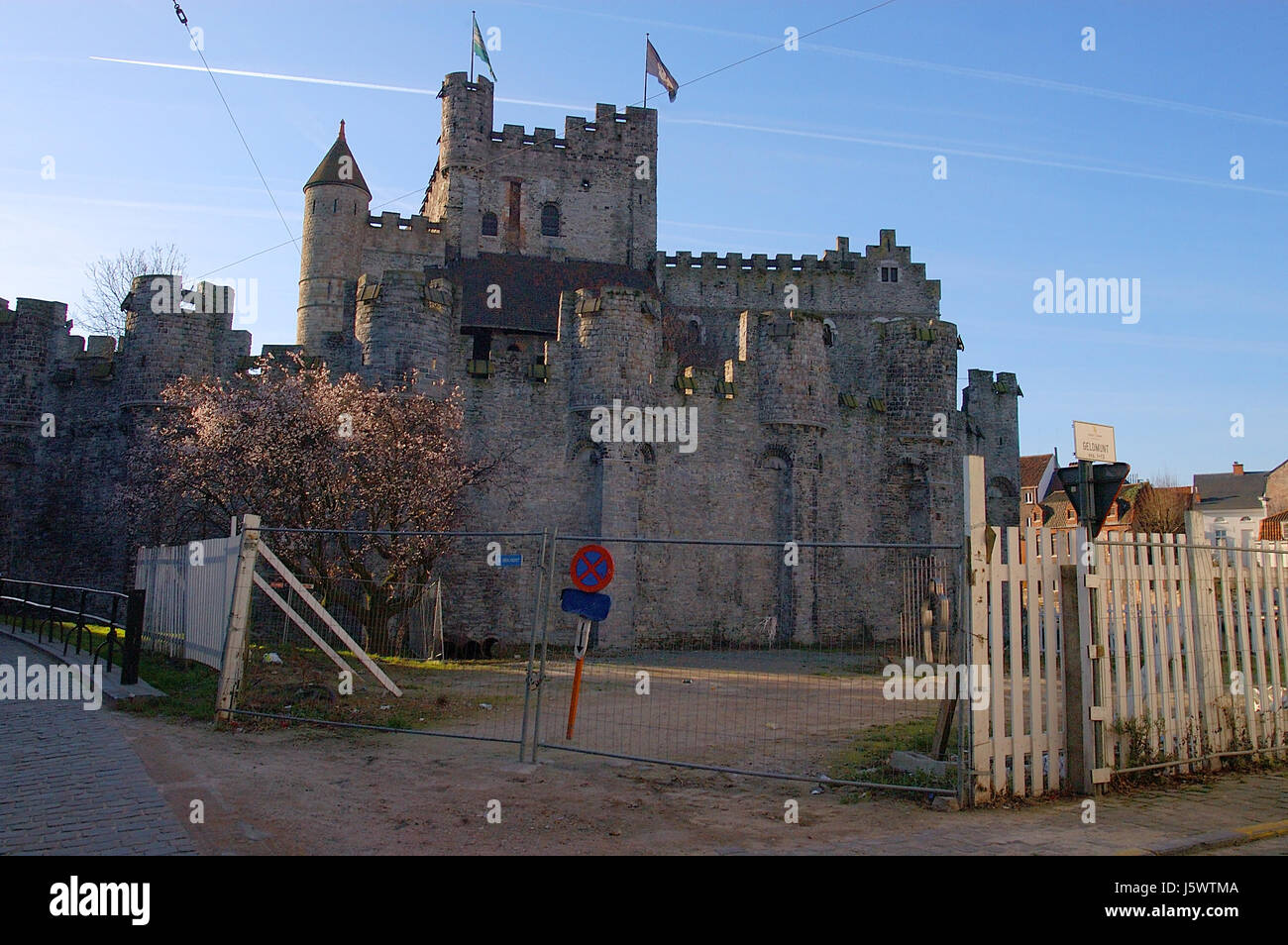 belgium world cultural heritage earls flanders ghent chateau castle ...