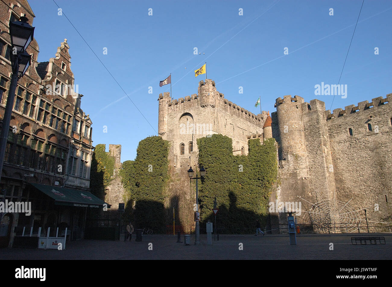 belgium world cultural heritage earls flanders ghent chateau castle ...