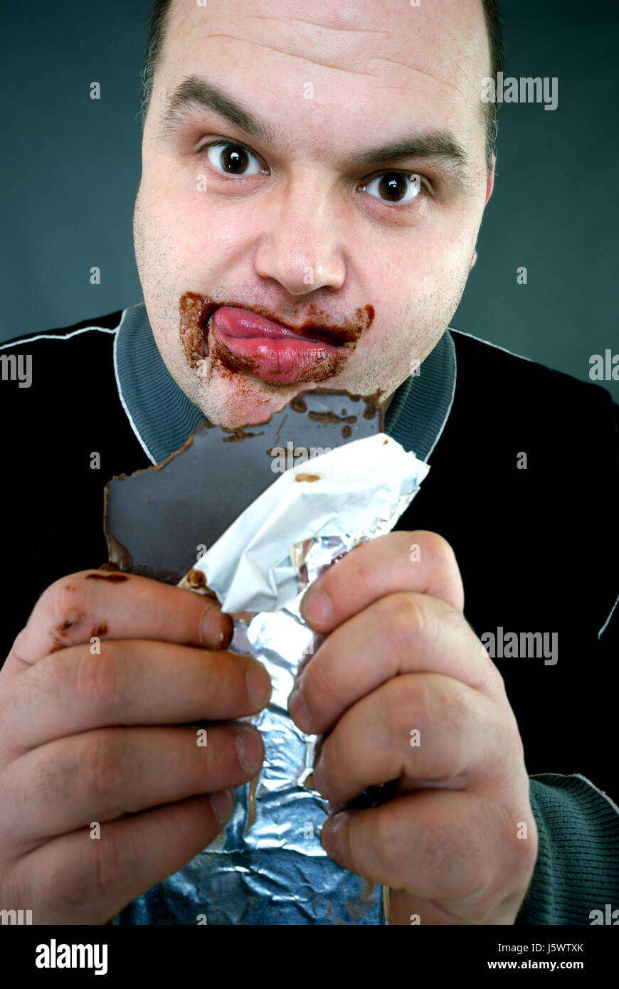sweet hunger grin appetite dessert chocolate man nibble studio ...