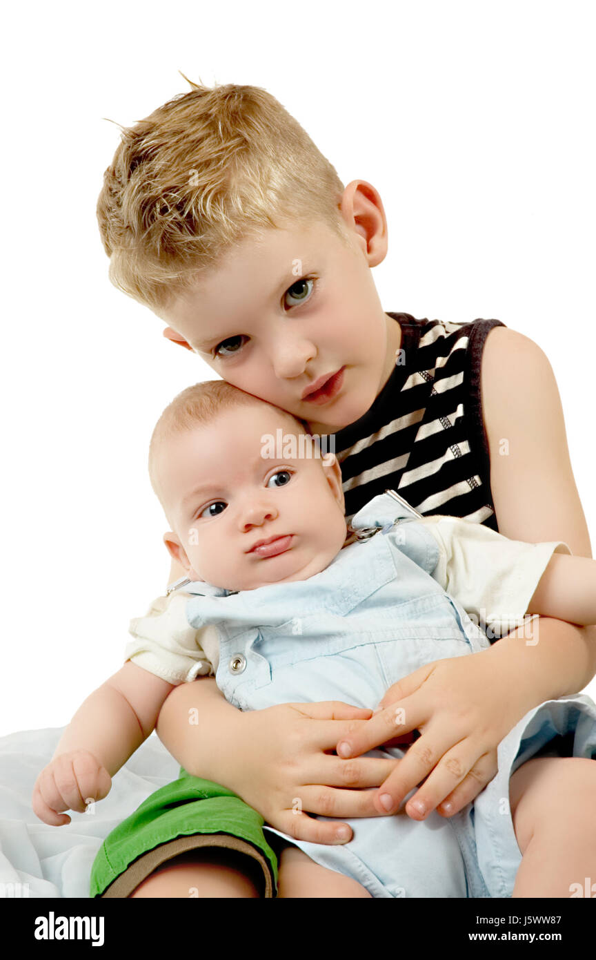 baby brother brethren young younger child familiy family children kids ...