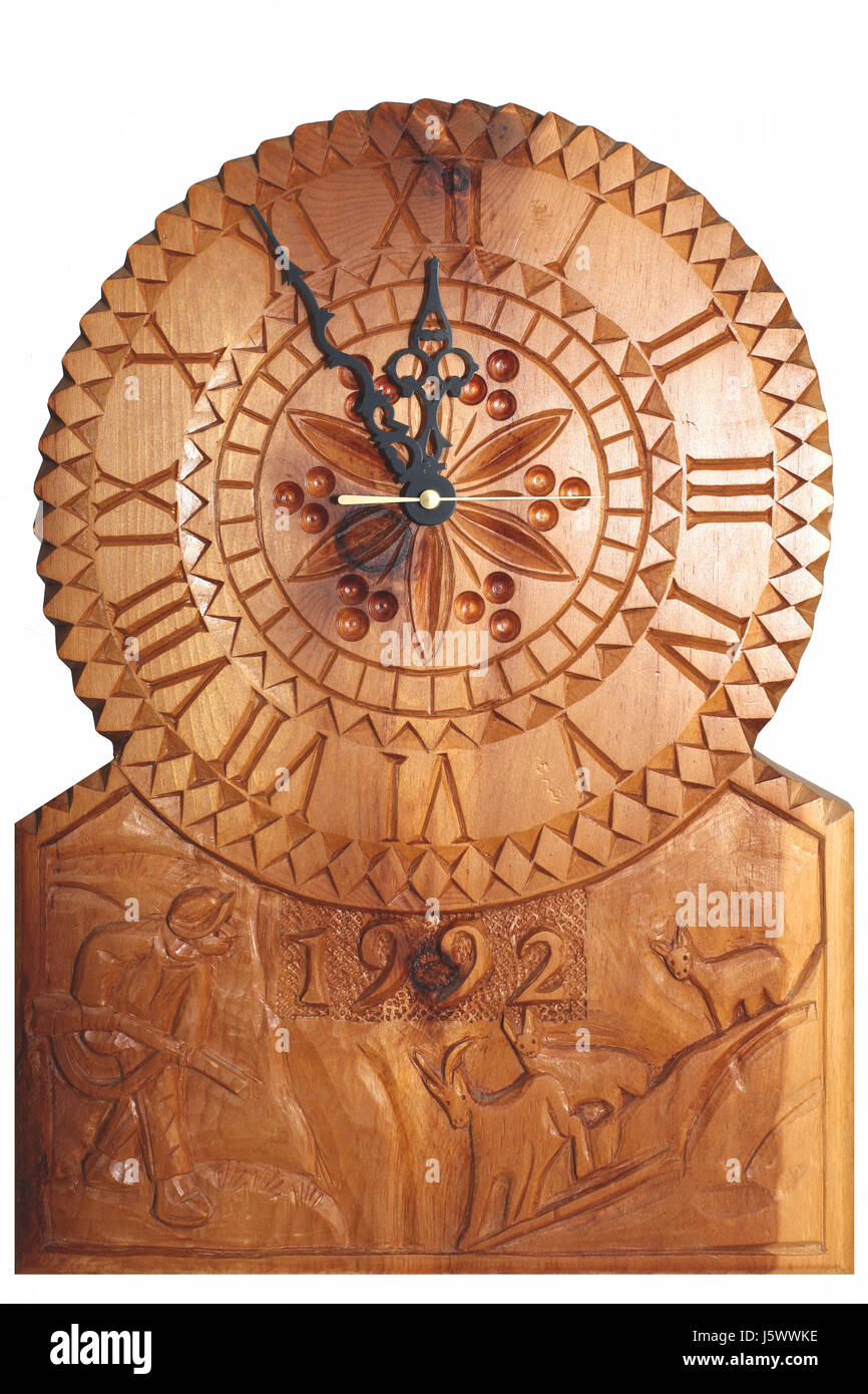 Time wood work time Cut Out Stock Images & Pictures - Alamy