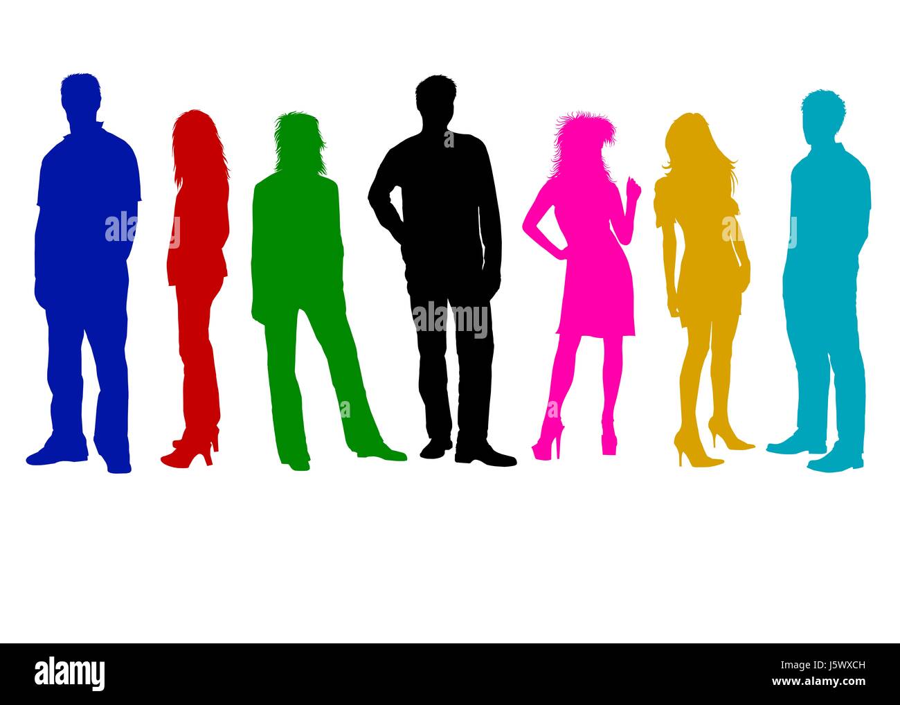 League of friends Cut Out Stock Images & Pictures - Alamy