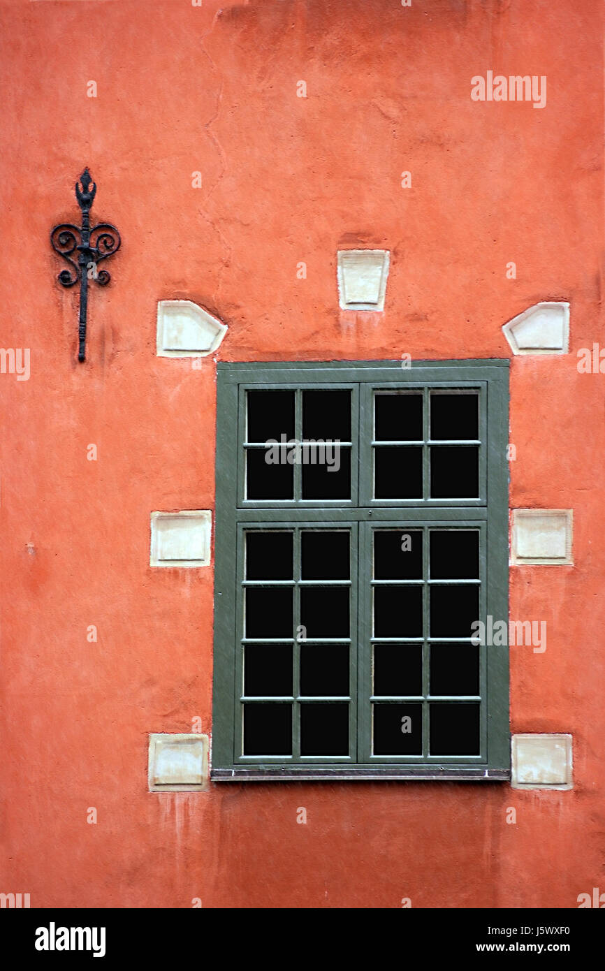 detail window porthole dormer window pane old town stockholm stockhom ...