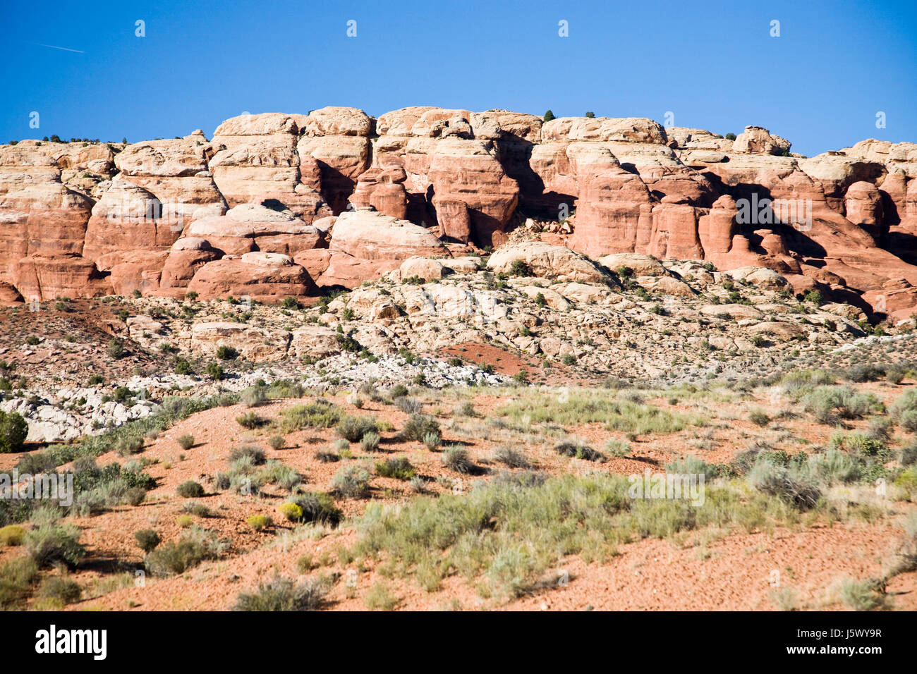 fiery furnace arches national park Stock Photo - Alamy