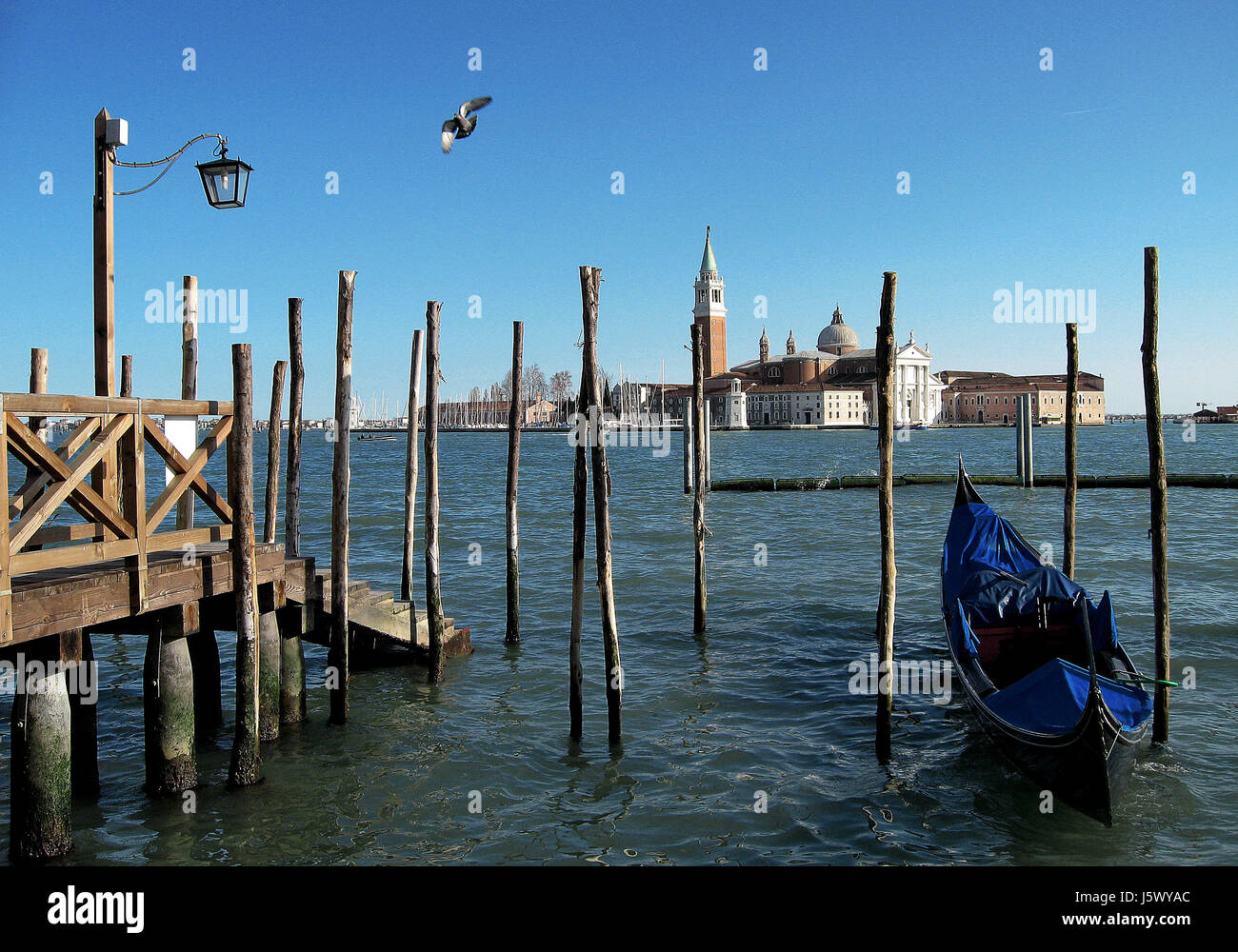 church bird birds venice harbor gondola harbours shiner light lamp ...