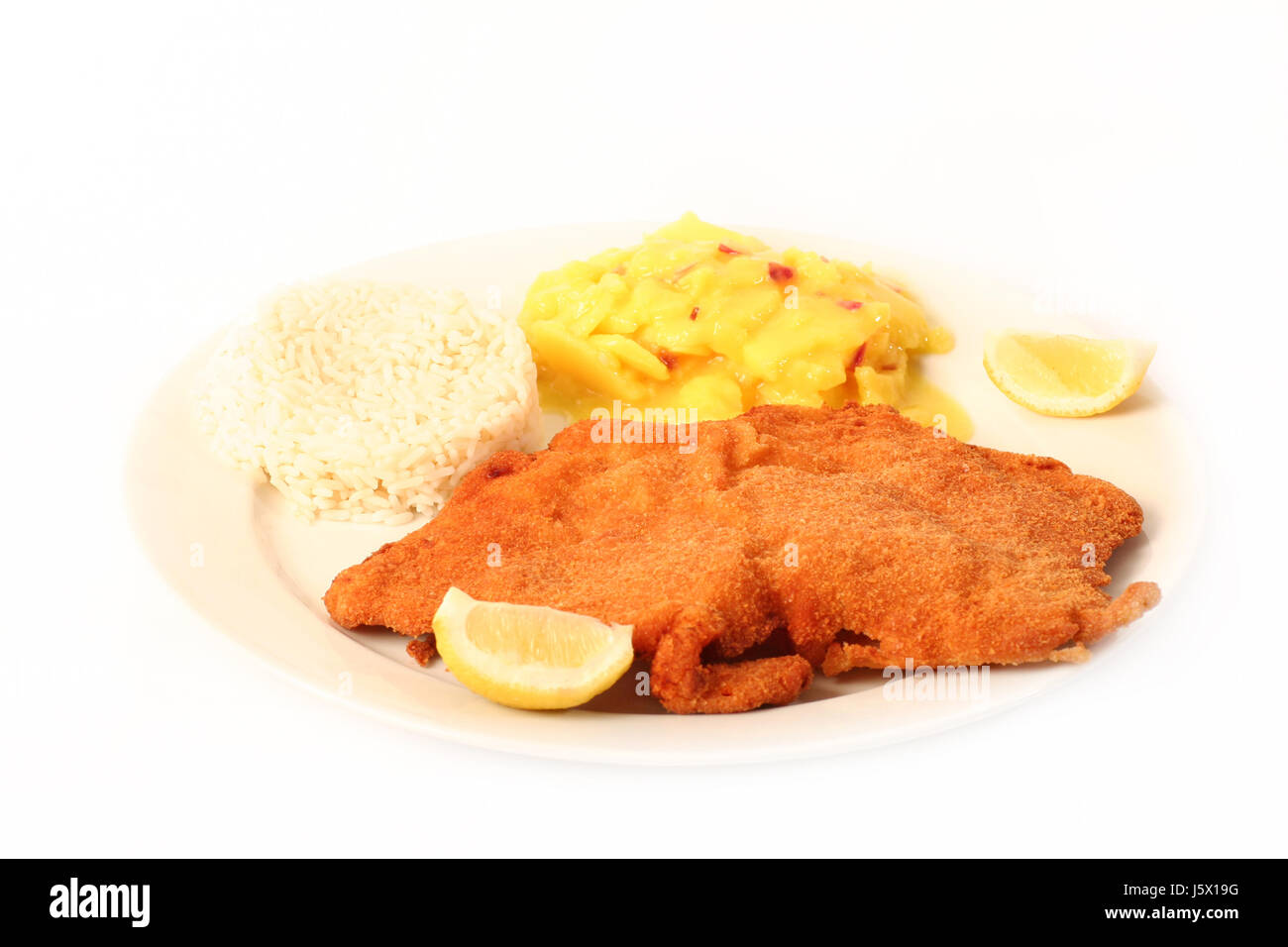restaurant vienna plate viennese schnitzel food dish meal supper dinner ...