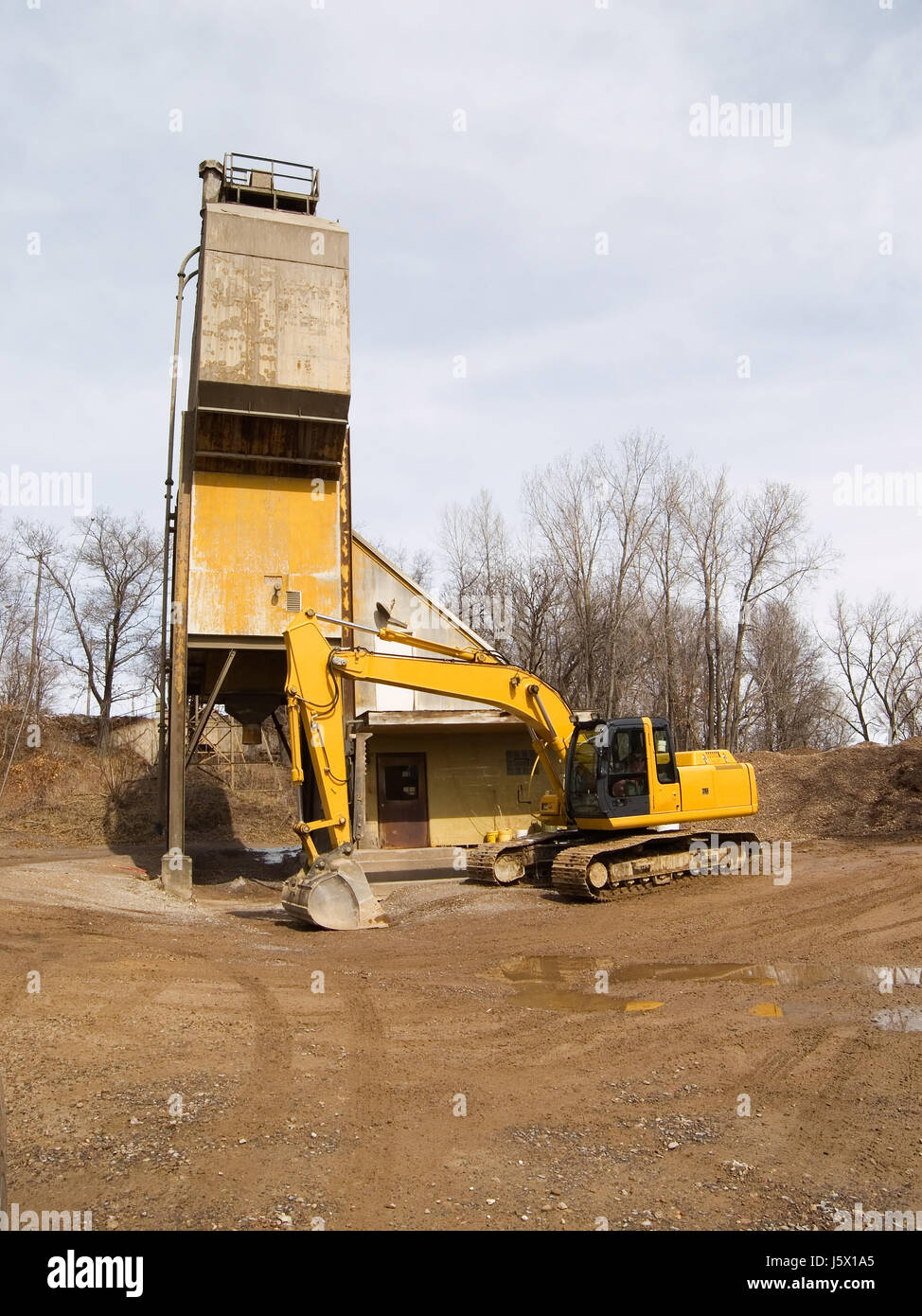 industrial vehicle equipment excavator construction big large enormous ...