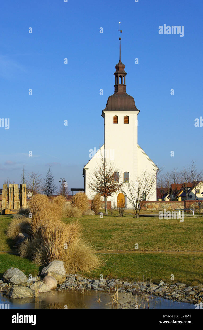 tower church new baroque chapel christian forest blue house building ...