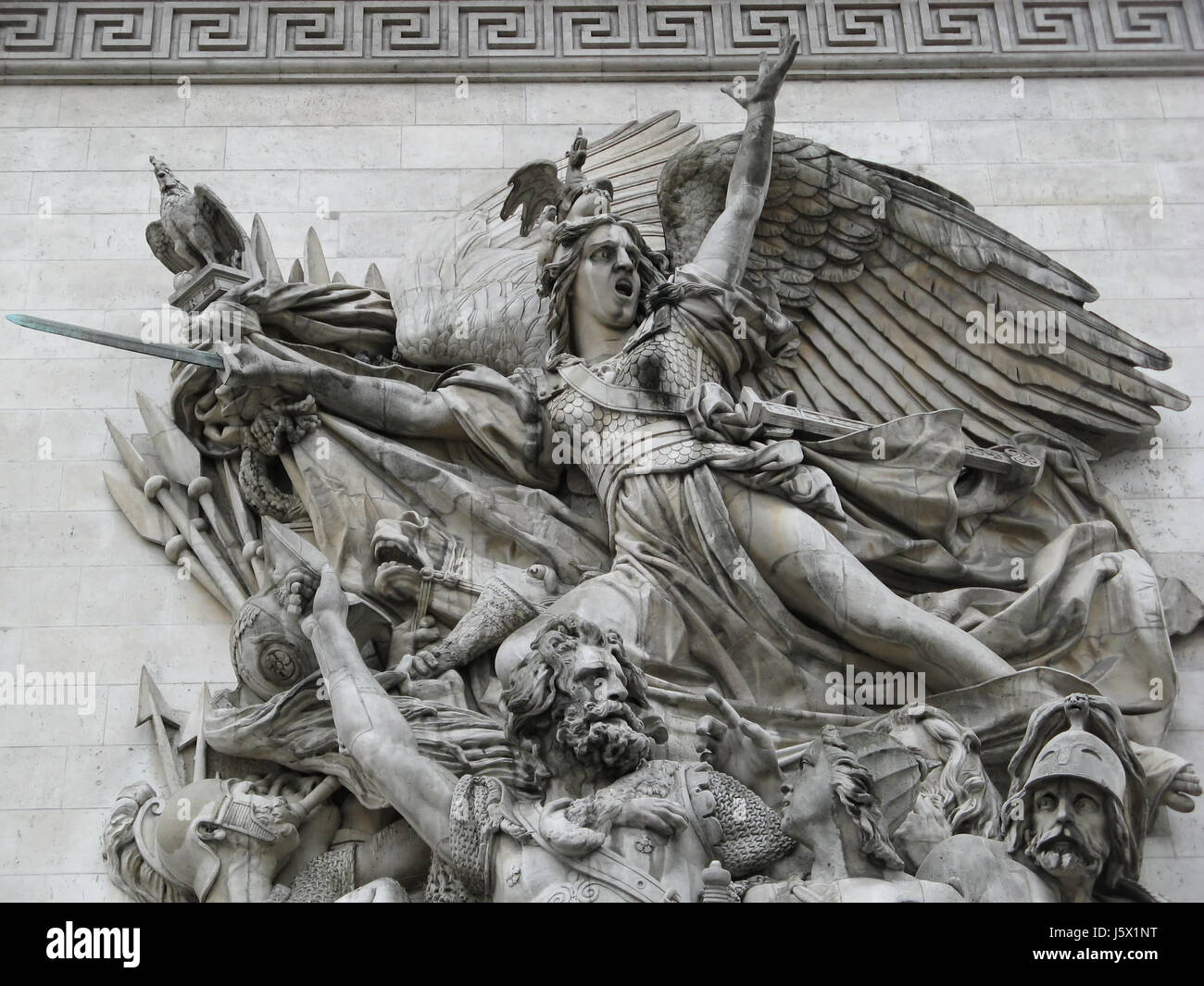 arch paris sculptures statues group success victory win triumph death ...