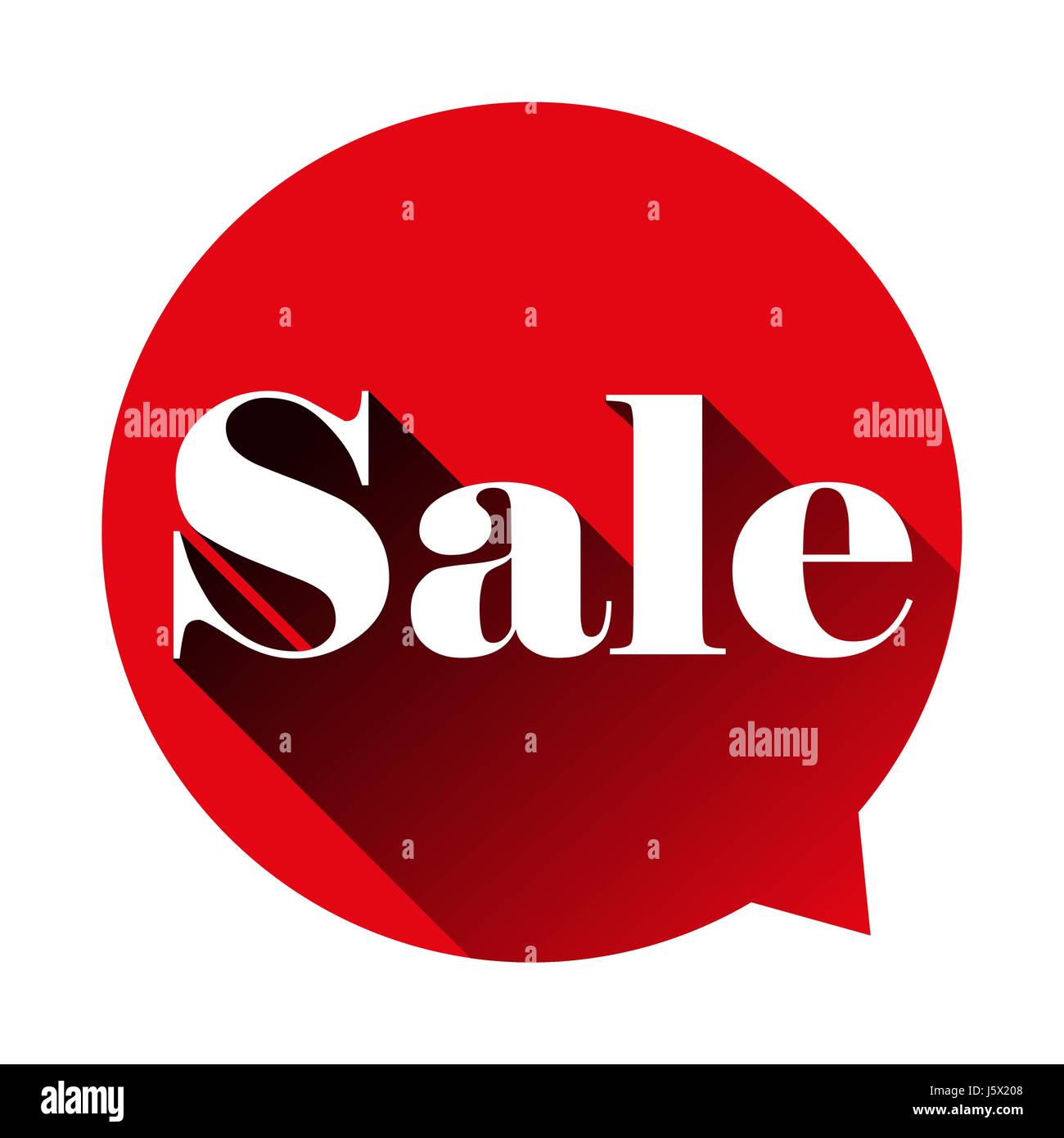 Sale sign speech bubble Stock Vector Image & Art - Alamy