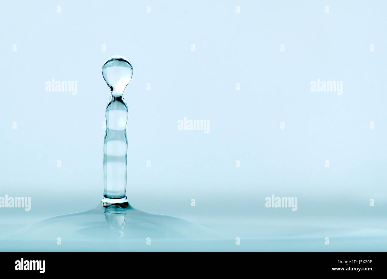 isolated drop drip air water drops seeping sopping drips bubble blue ...