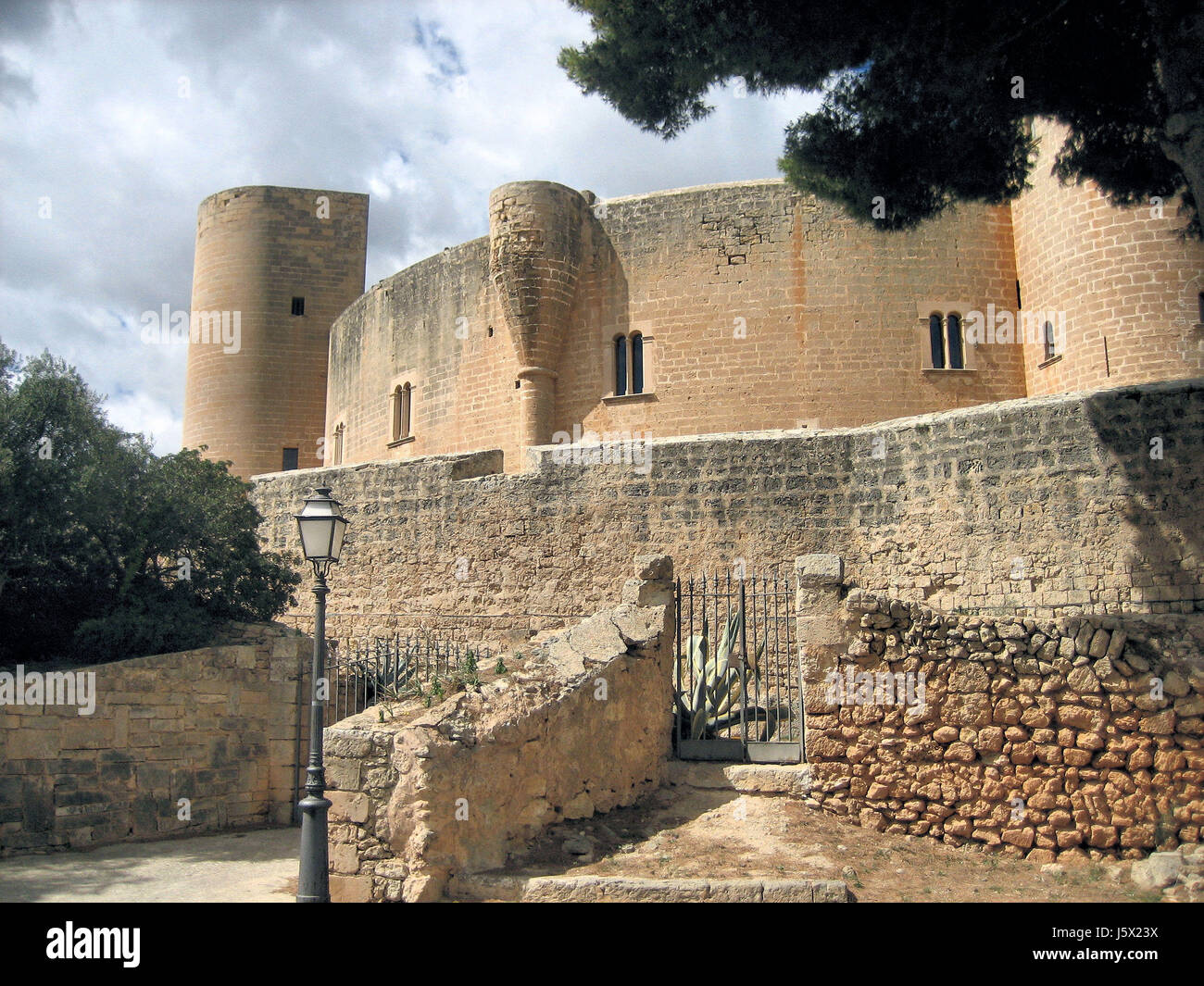 castell de bellver Stock Photo - Alamy
