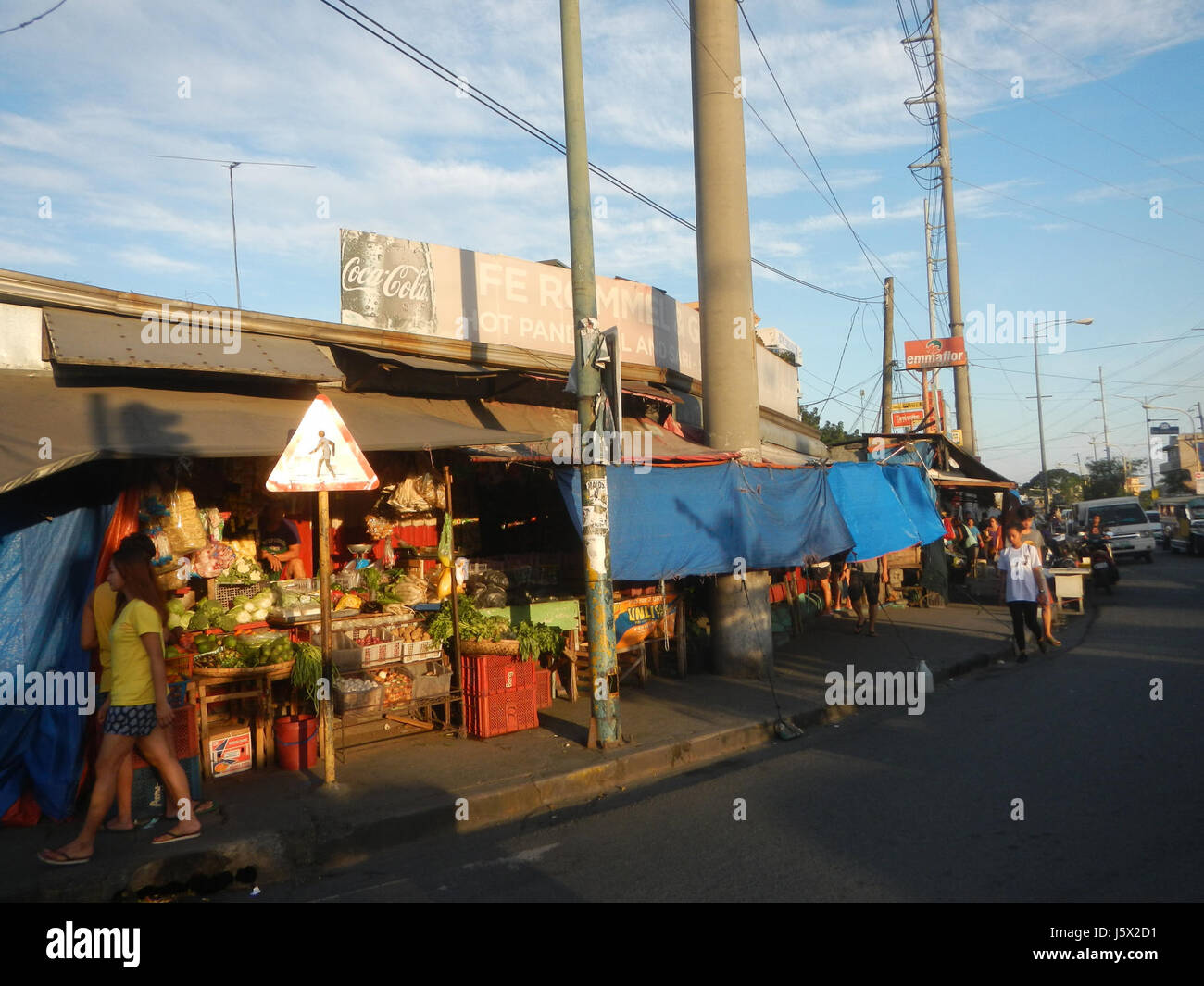The image captures the boundary area between Pasig City and Makati City ...