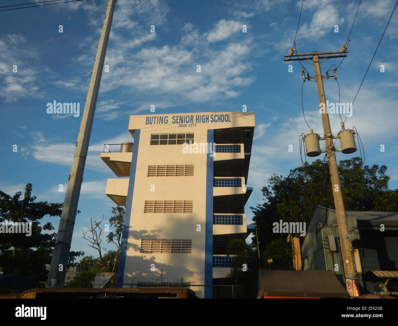 This image depicts the boundary area of Pasig City, featuring the ...