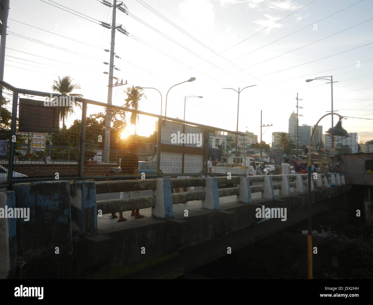 A detailed map or photograph of the boundary area between Pasig City ...
