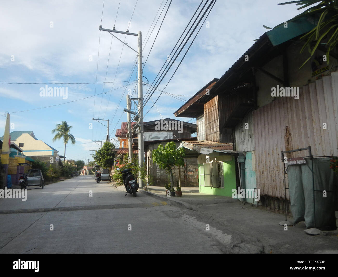 Photograph taken in 1926 showing the Sumacab Bridge Road in Cabanatuan ...