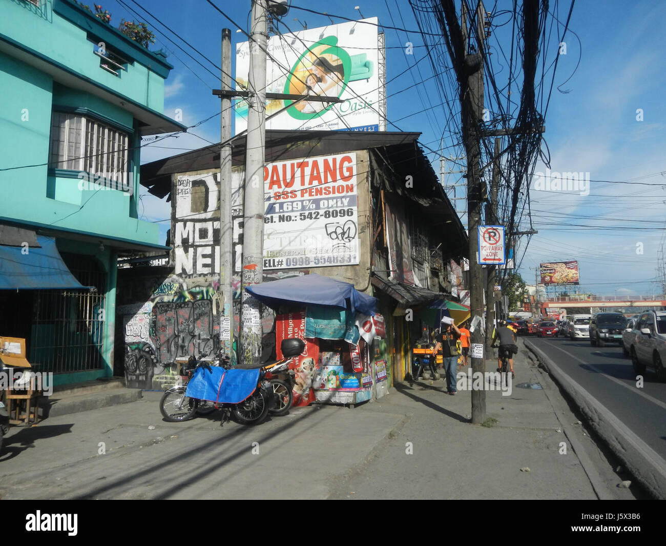 This intersection in Pasig City, Philippines, is a significant urban ...
