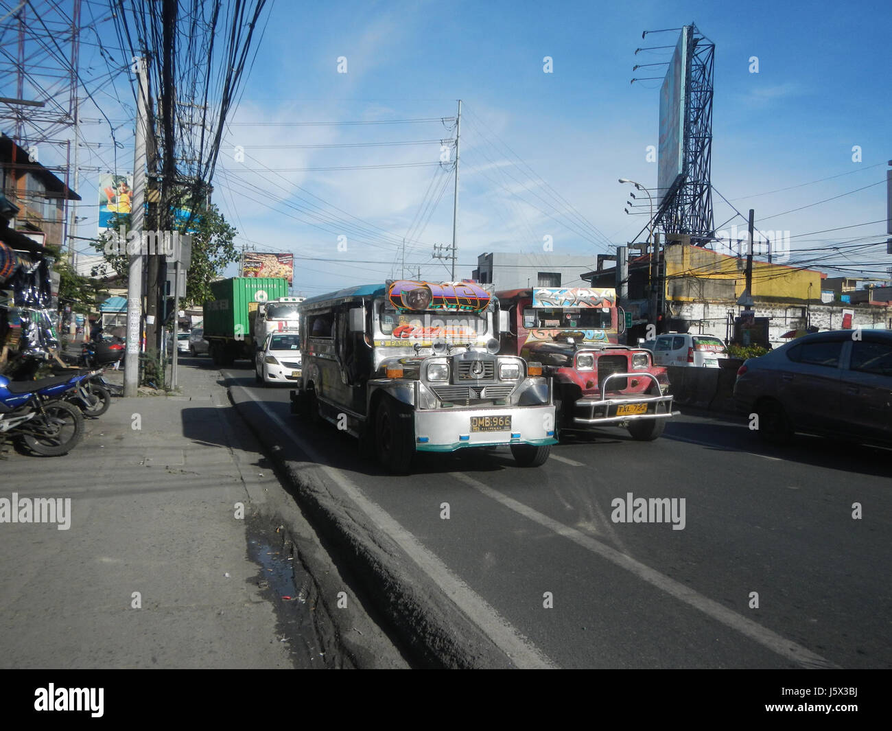 This reference highlights important streets in Pasig City, Philippines ...