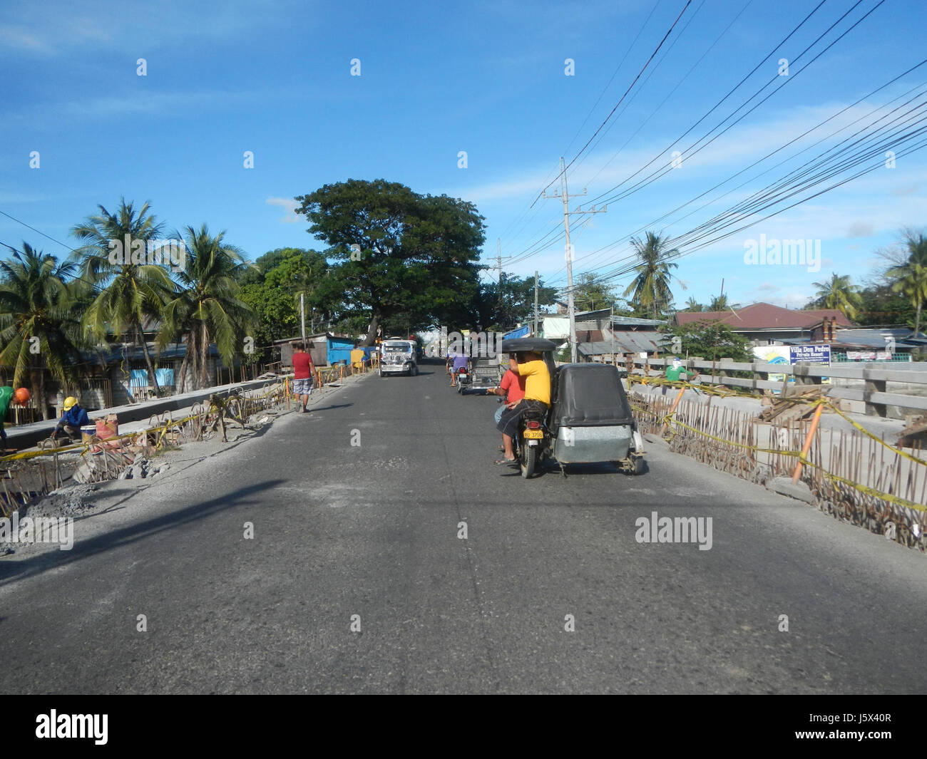 01164 Construction Oriente Bridge San Miguel, Bulacan River Santa Rita ...