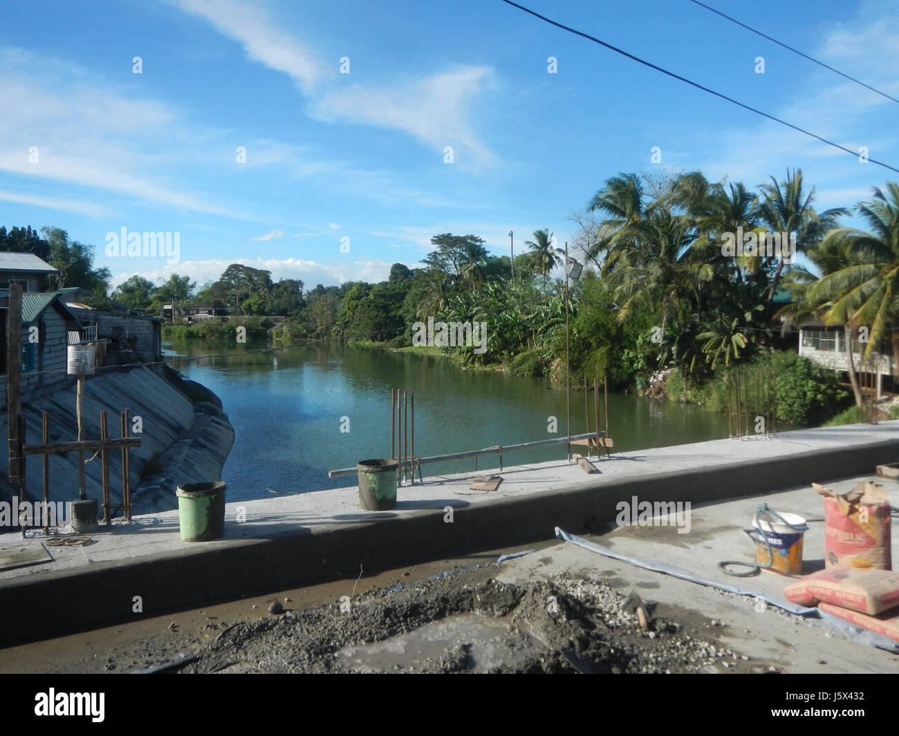 01218 Construction Oriente Bridge San Miguel, Bulacan River Santa Rita ...