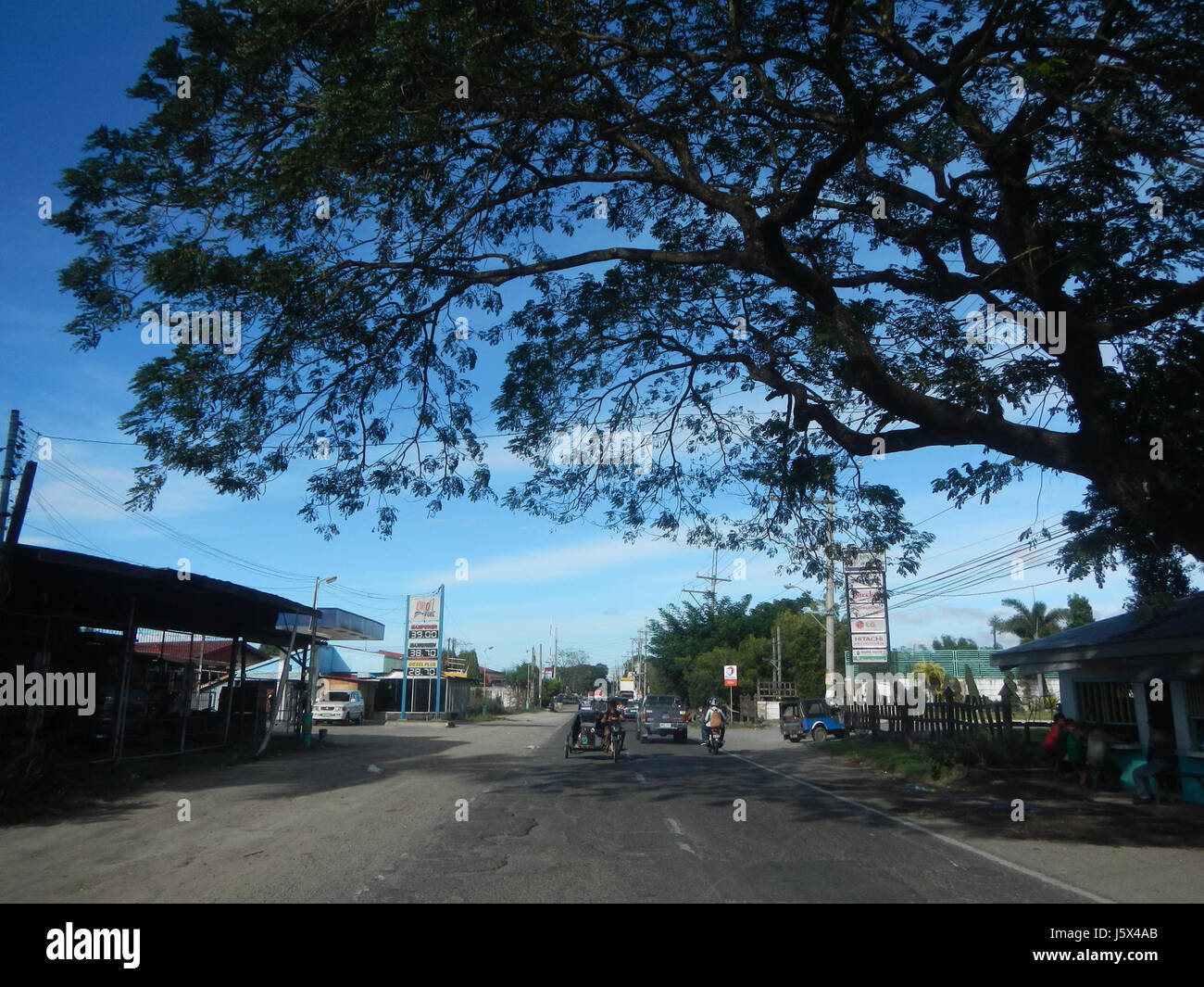 The area along Maharlika Highway 11 in San Vicente, Salangan, San ...