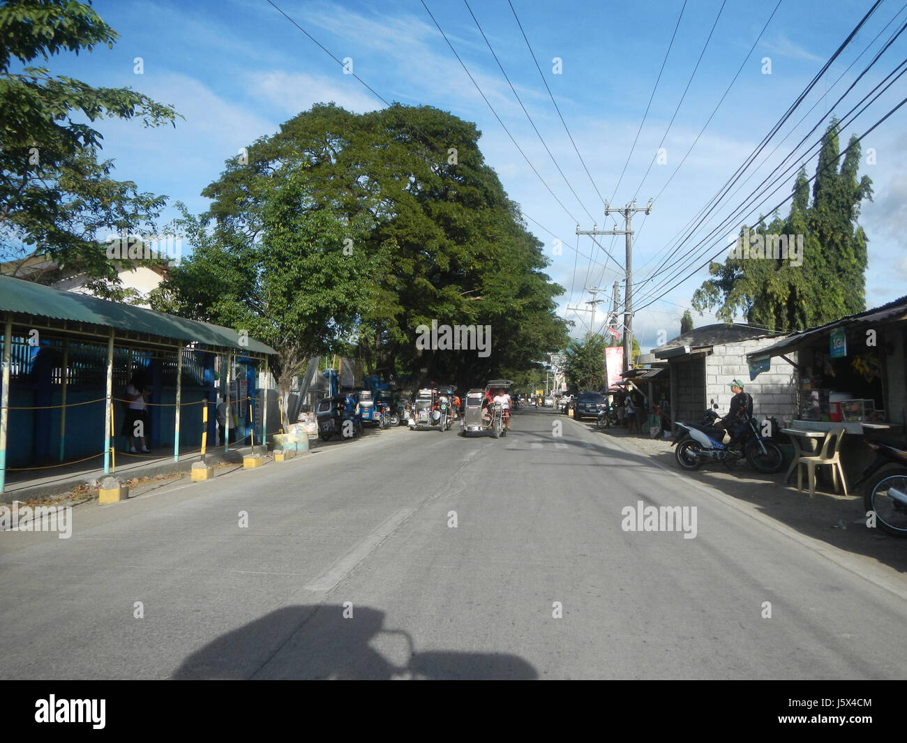 This image depicts the provincial road connecting various towns in ...