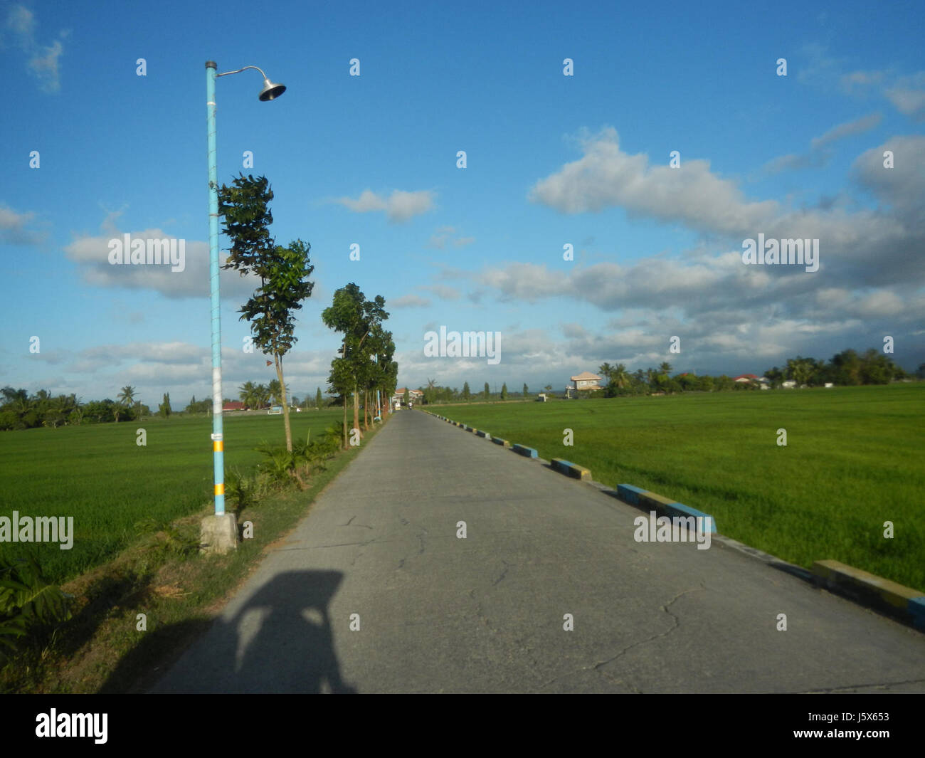 This image depicts Balante Boulevard in Gapan City, showcasing the ...