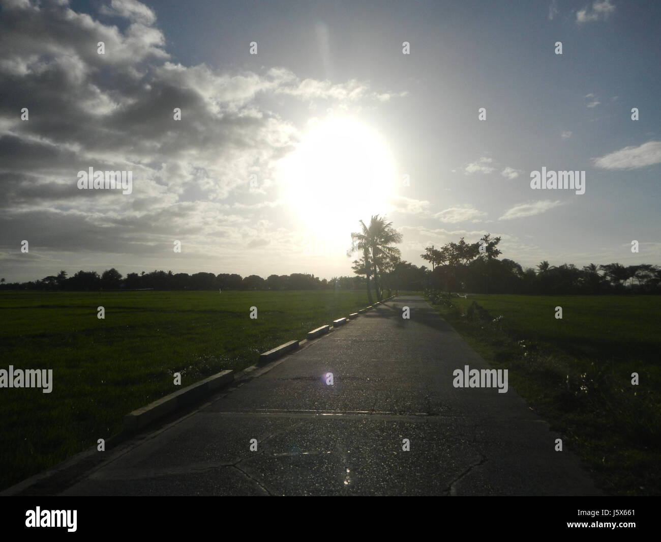 This image depicts Balante Boulevard in Gapan City, Philippines ...