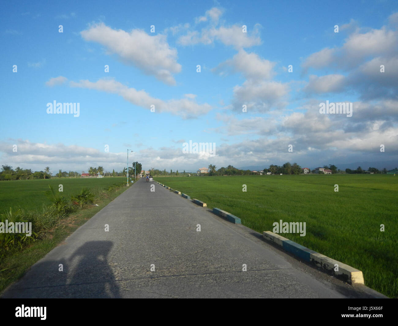 This image depicts Balante Boulevard in Gapan City, located in the ...
