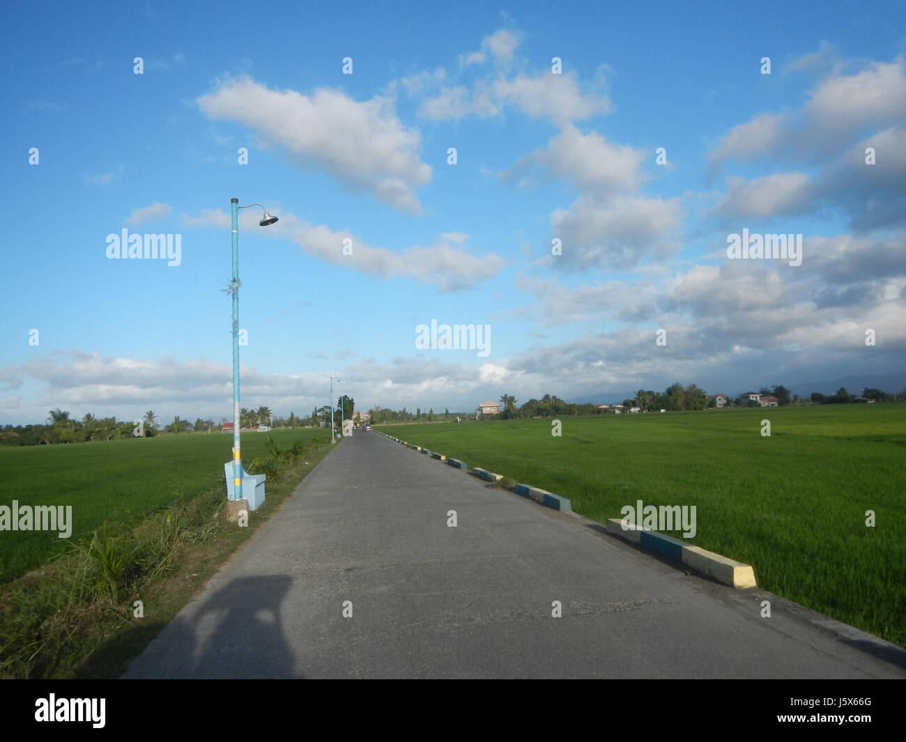 This image represents the layout of Balante Boulevard in Gapan City ...