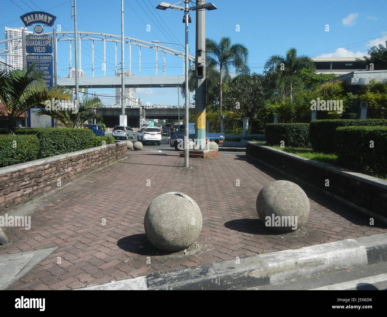 This photograph shows Barangays Guadalupe Viejo and Nuevo in Makati ...