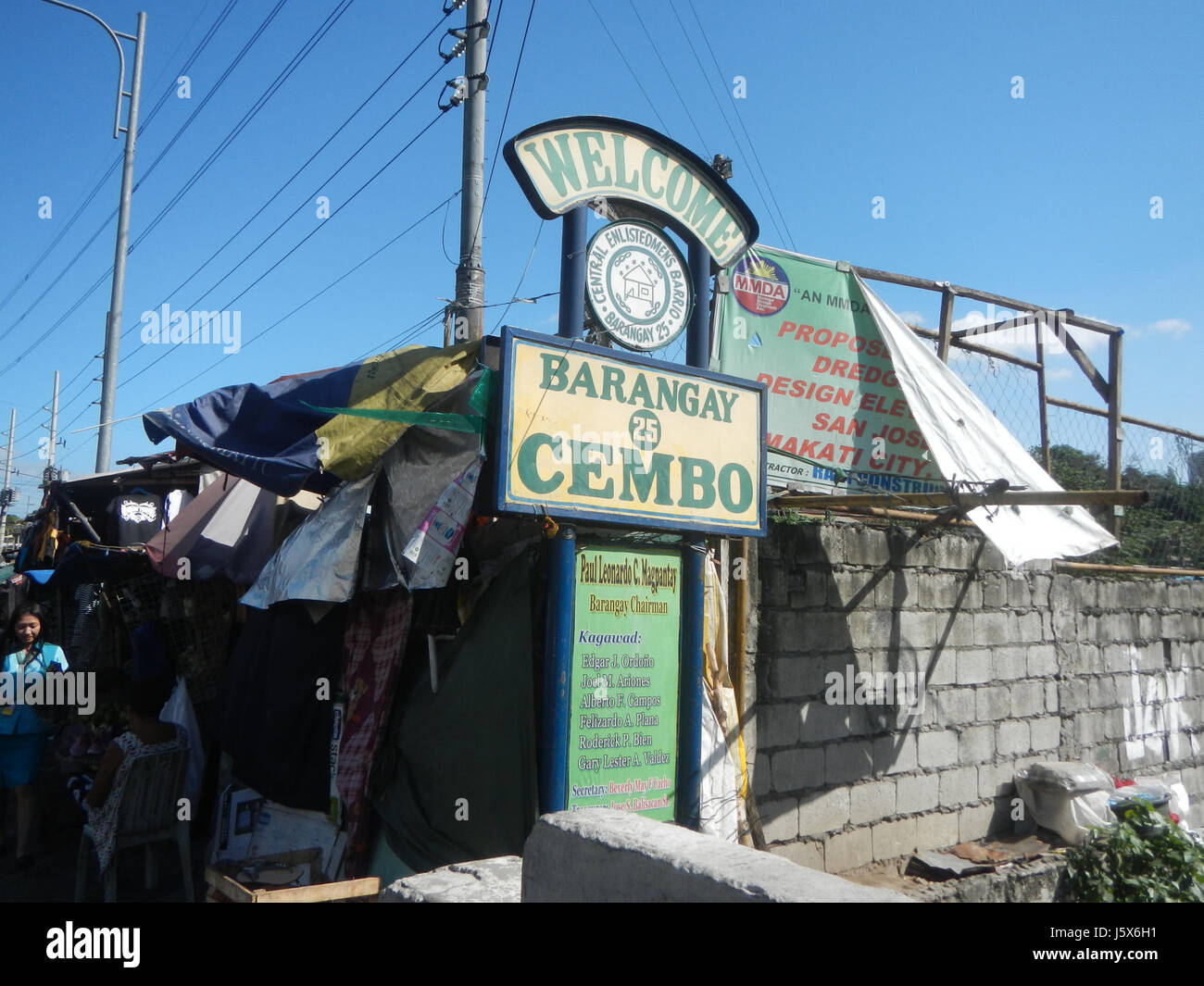 The location refers to a section of Pasig River Park in Makati City ...