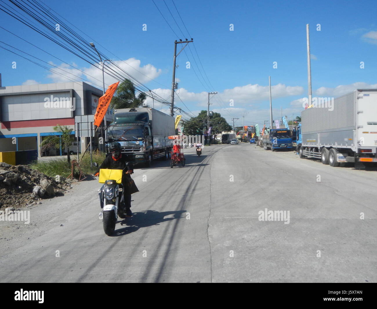Maharlika Highway in Bulacan, specifically around the Santa Rita and ...