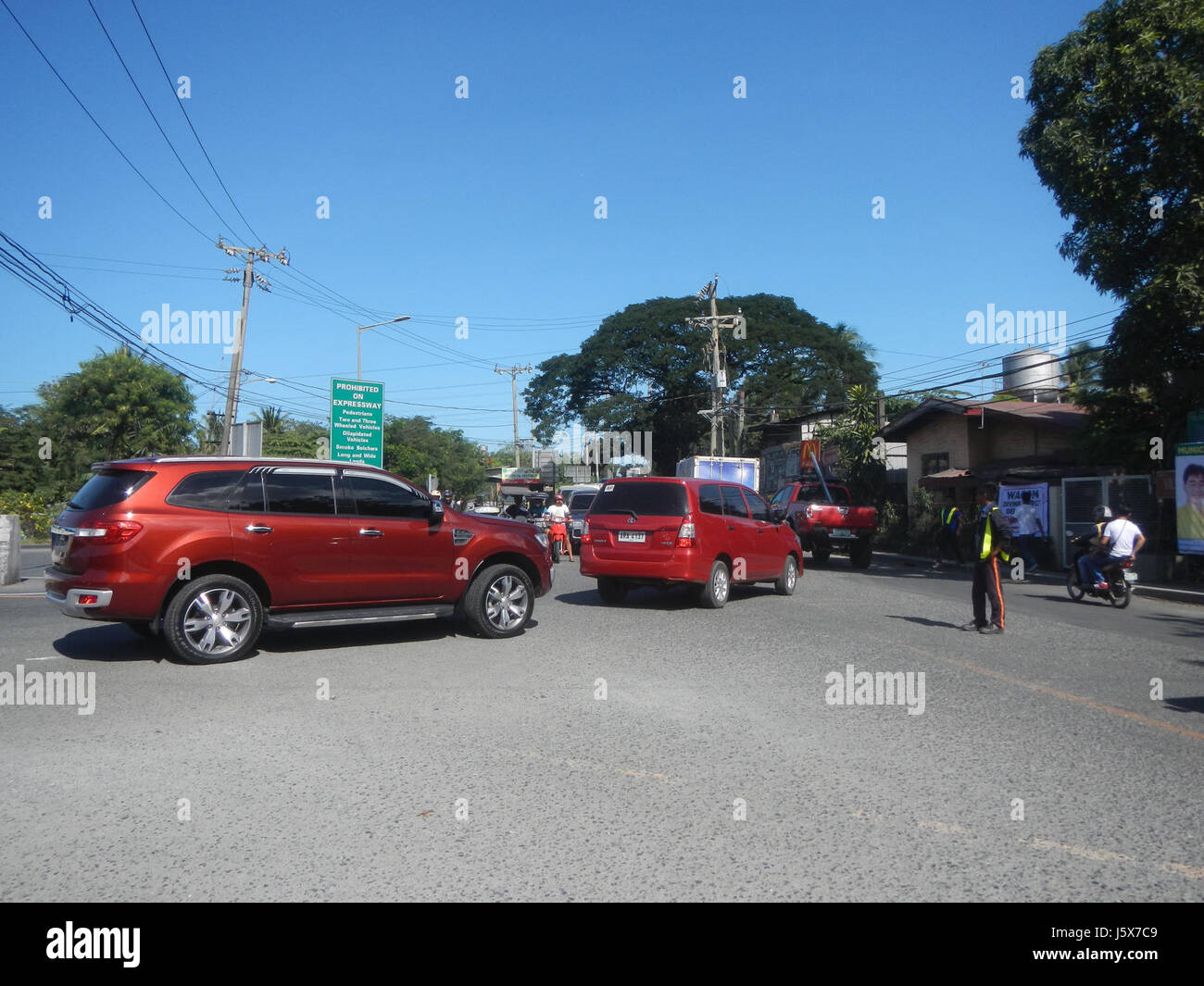 This image shows the Bocaue Exit Toll Plaza located along M. Villarica ...