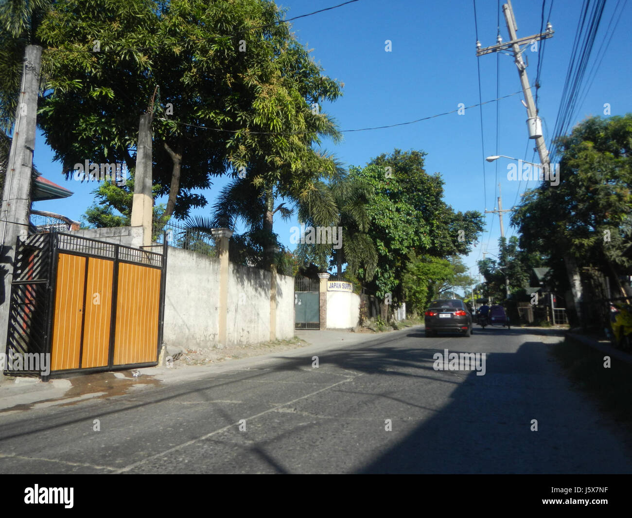 This location is part of a road system in Bulacan, Philippines, passing ...