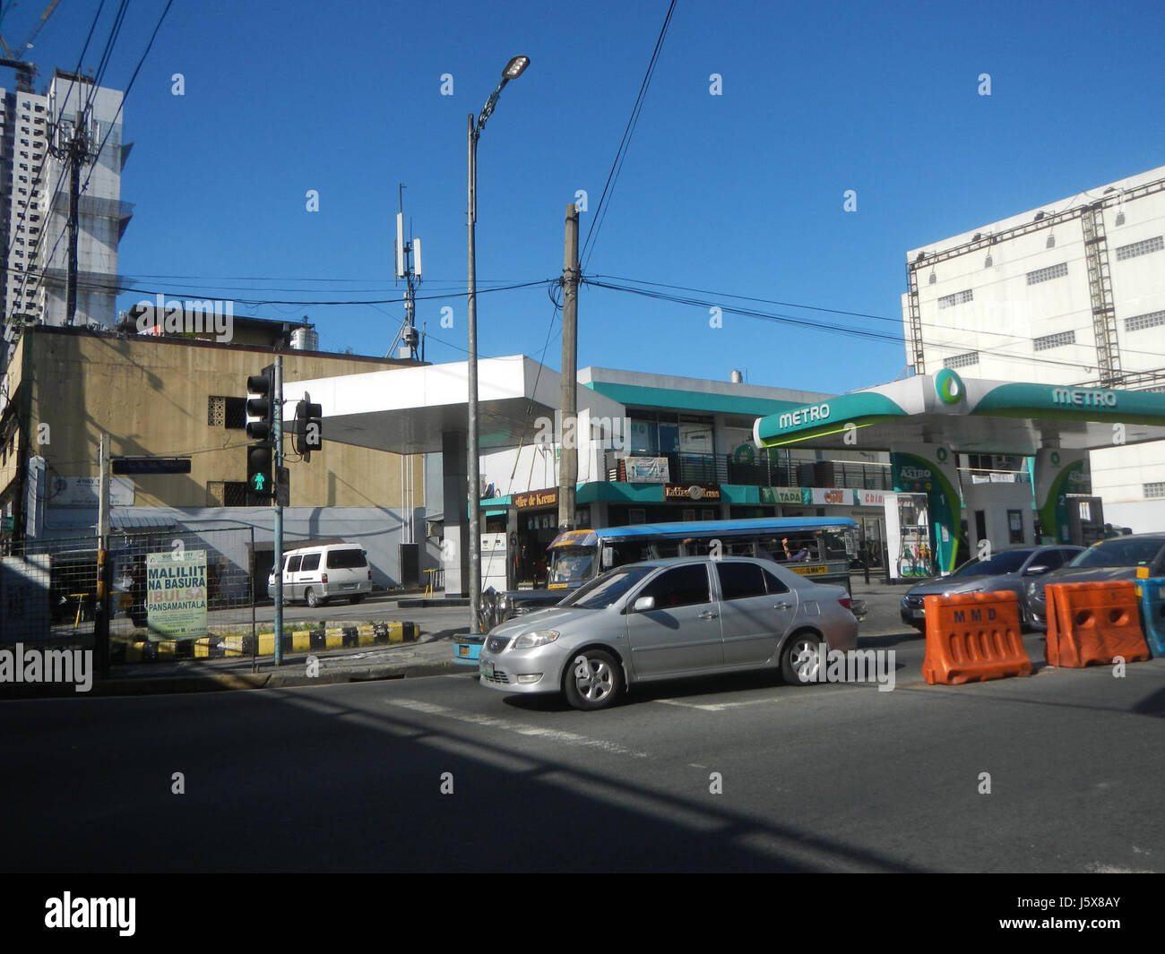 This image depicts Bonny S. Serrano Avenue, located in Quezon City ...